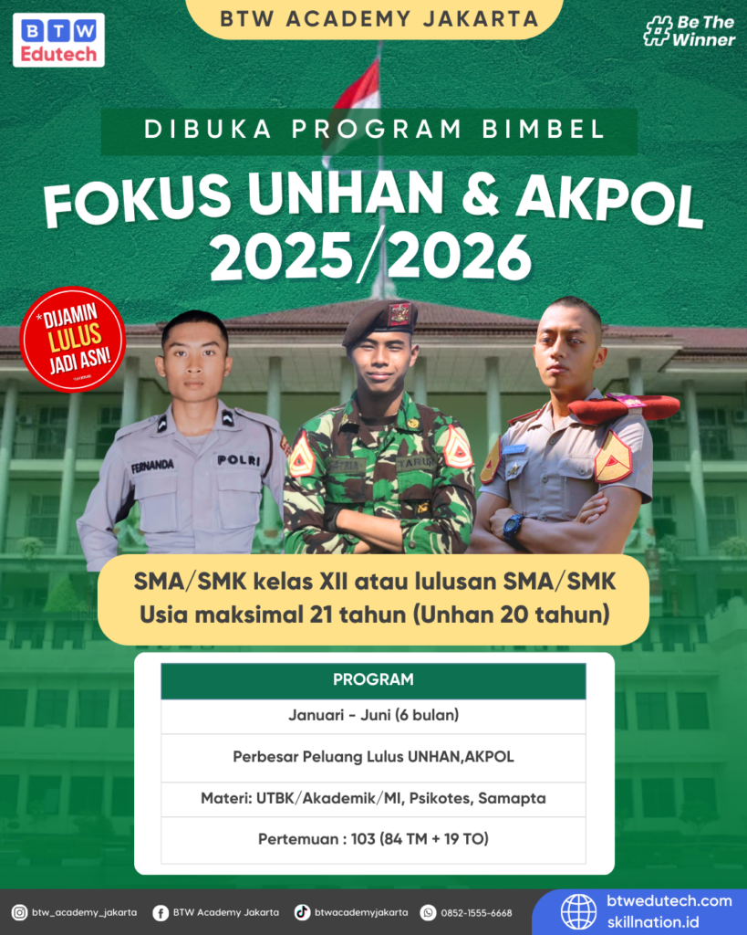 SkillNation & BTW | Pelatihan & Bimbingan Karier